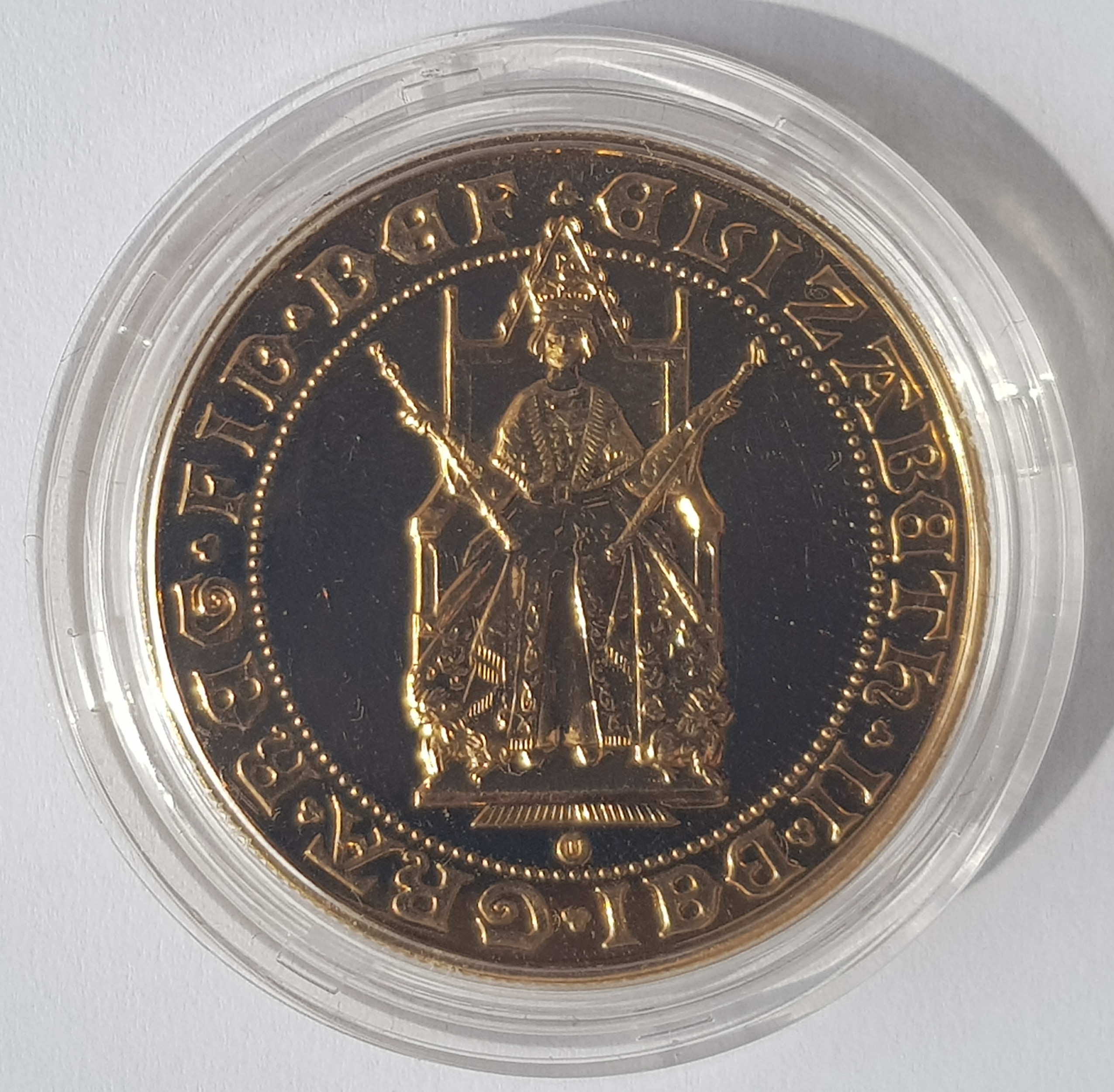 1989 Brilliant Uncirculated Gold Five Pounds For Sale M J Hughes Coins